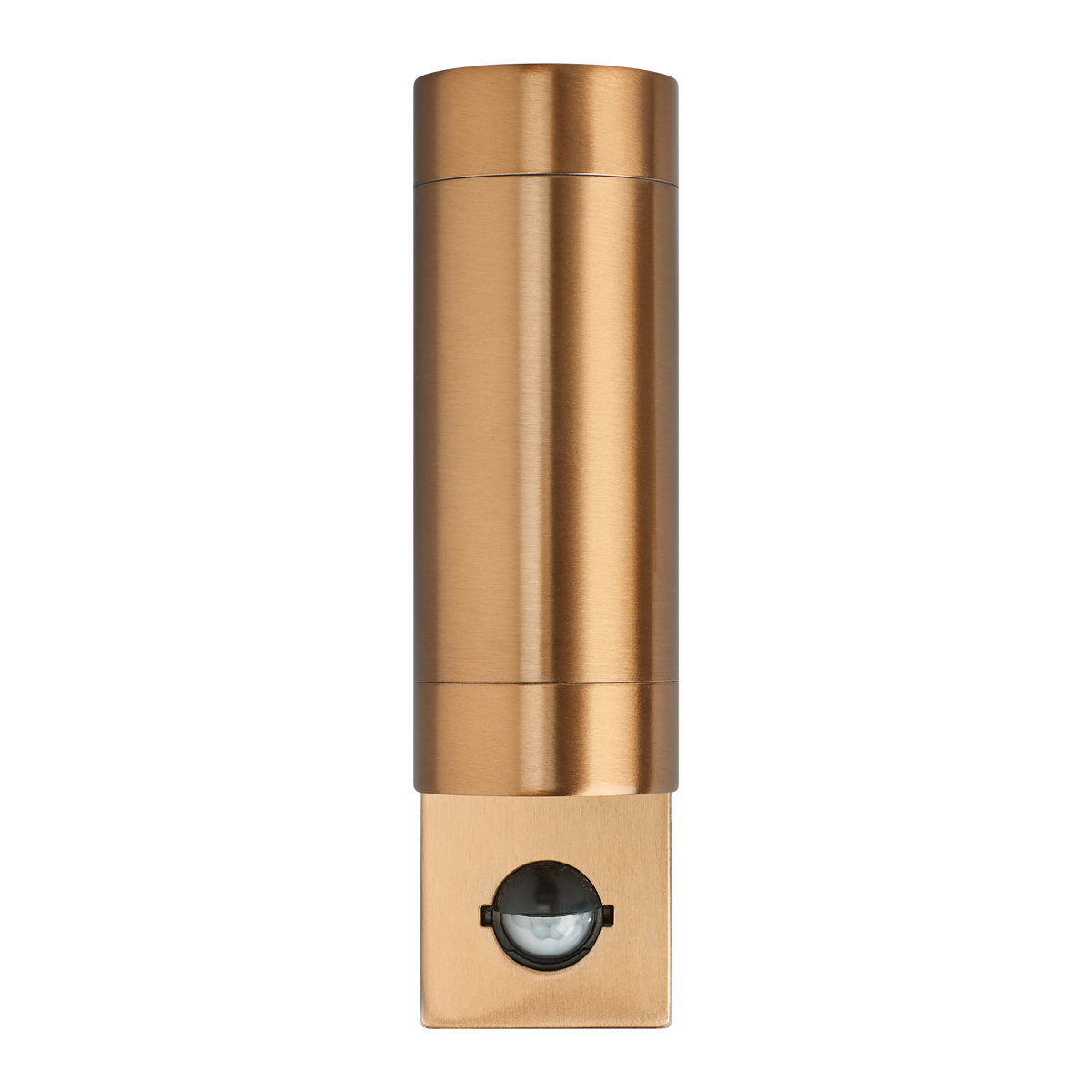 Bell 10418 Luna GU10 IP44 Copper Fixed Up/Down Wall Light with PIR ...