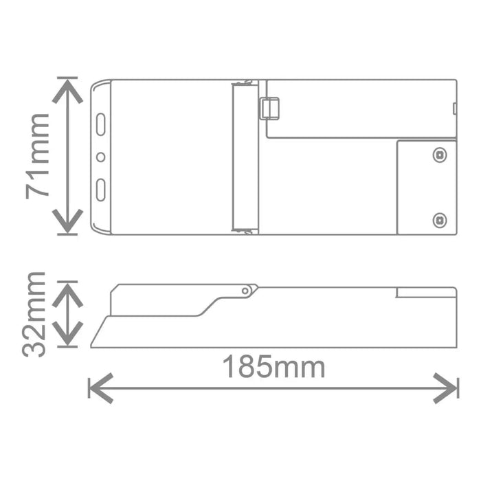 Kosnic UEM03 3W Universal Emergency Module — Electricals Online