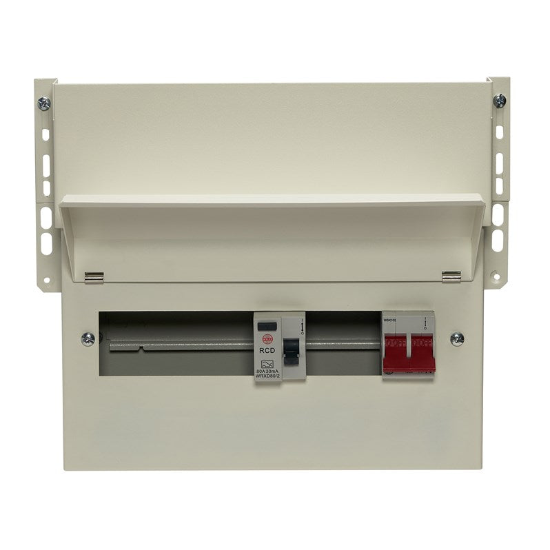 Wylex FALNMRS9SLMA 9W Split Load Meter Cabinet Consumer Unit 100A Main ...