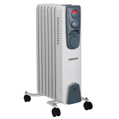 CED Airmaster CR15T Oil Filled Radiator 1500W with Timer & Thermostat ...