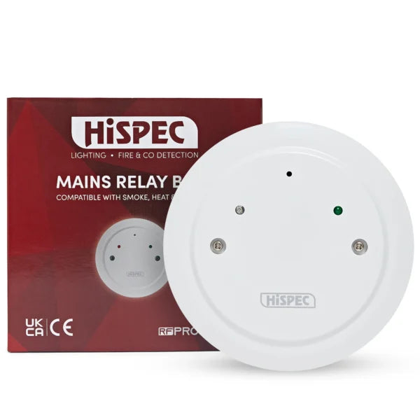 Hispec HSSA/RB/RF10-PRO Mains Relay Base – RF10 Pro — Electricals Online