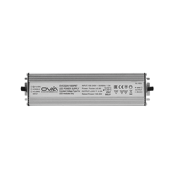Ovia OVCG24V100IP67 100W 24V Constant Voltage LED Driver IP67 Compact ...