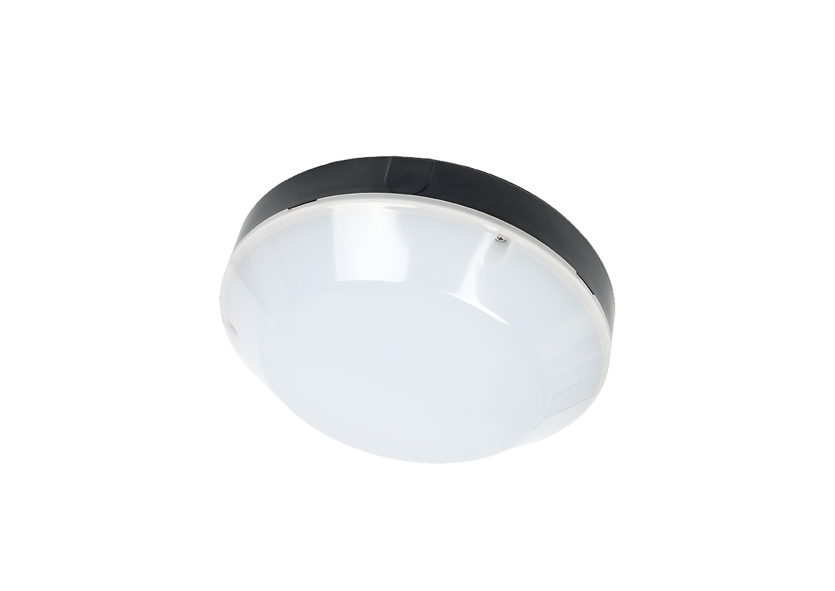 NVC Lighting NSP/BK/PEC/M3/830-40-50 Spartan LED IP65 Black Base PEC M ...