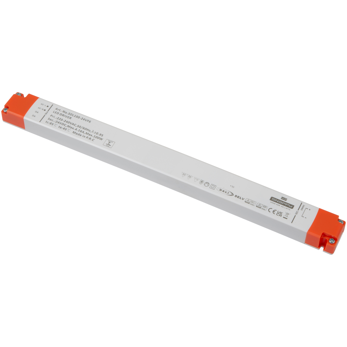 Ansell ADDIM100/24V/DD 100W 24V DALI Dimmable Driver — Electricals Online