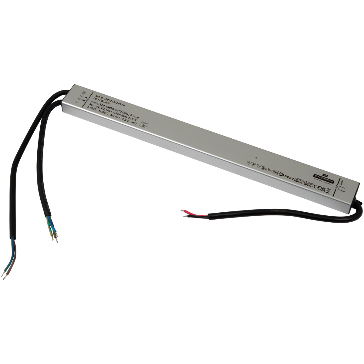 Ansell ADDIM150/24V/IP67/DD 150W 24V IP67 DALI Dimmable Driver ...