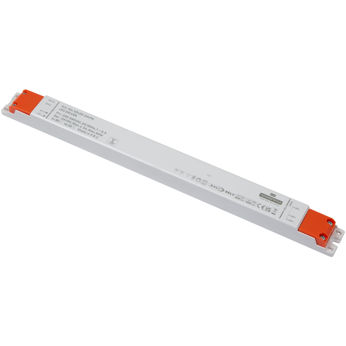 Ansell ADDIM60/24V/DD 60W 24V DALI Dimmable Driver — Electricals Online