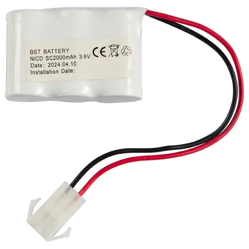 Ansell ADILED/BATTERY 3.6V 2Ah NiCD Replacement Battery for Disco, Ast ...
