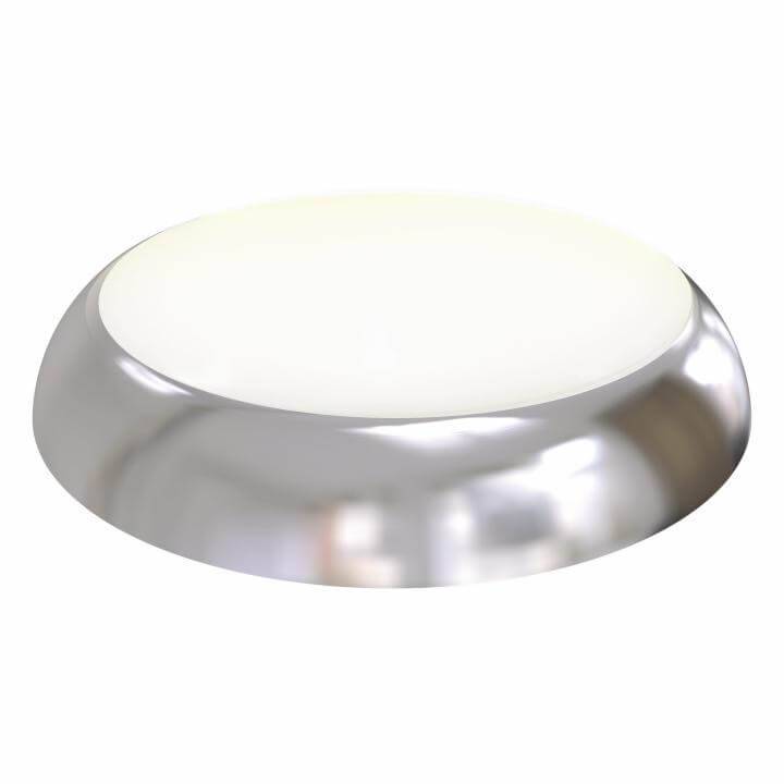 Ansell ADSILED/2BZ/CH Disco Slim CCT 2 Trim Ring Chrome — Electricals ...