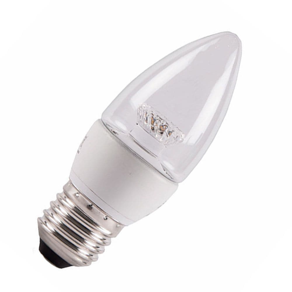 Bell 60569 2.1W LED Dimmable Candle Clear - ES, 2700K — Electricals Online