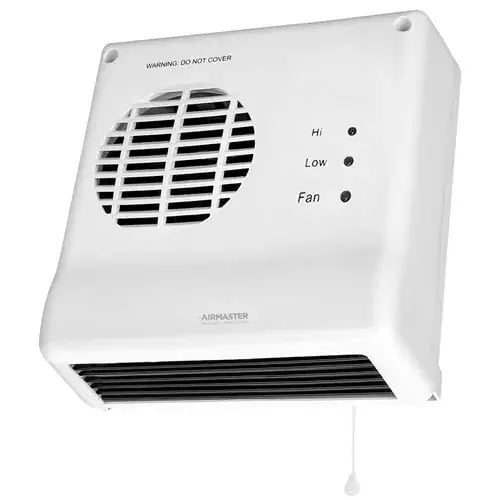 Airmaster BFH2PC 2kW Bathroom Downflow Heater with Pull-Cord | Wall Mo ...