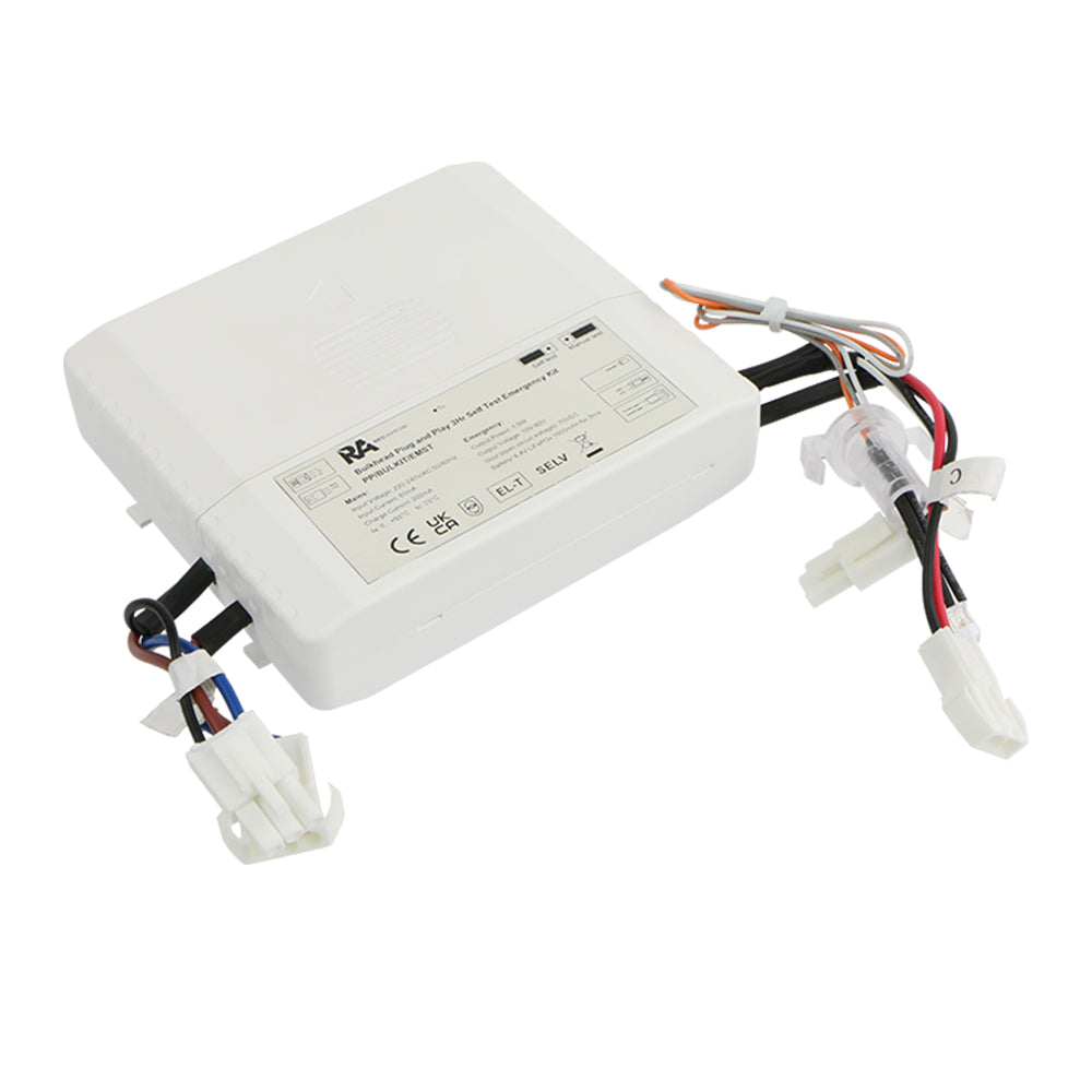 Red Arrow PP/BULKIT/EMST Bulkhead Plug and Play 3Hr Self Test Emergenc ...