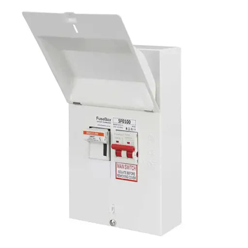 Fusebox SF0100 100A SP&N Single Pole Fused Isolator Switch ...