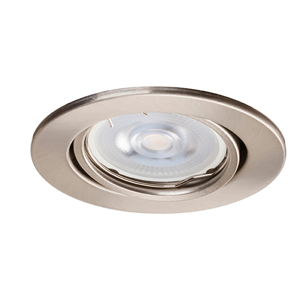 Red Arrow IGS/TSC Ignis Fire Rated Downlight Steel GU10 Tilt Satin Chr ...