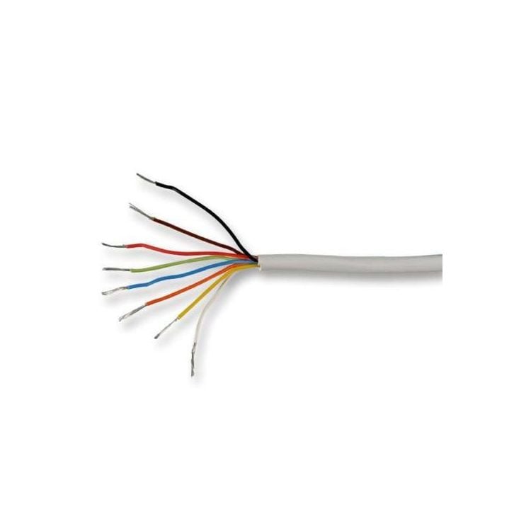 Securi-Flex 6 Core Alarm Cable White 100M — Electricals Online