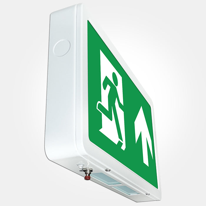 Eterna VECOEXIT3M Emergency LED Exit Box with ISO 7010 Up Legend ...